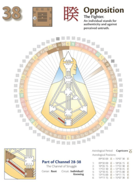 Human Design Gateway 38, Lines 1-6
